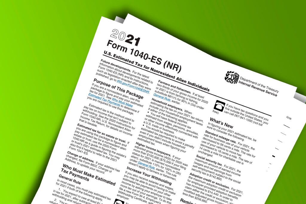 Form 1040-NR: Essential Tax Information for Non-Residents