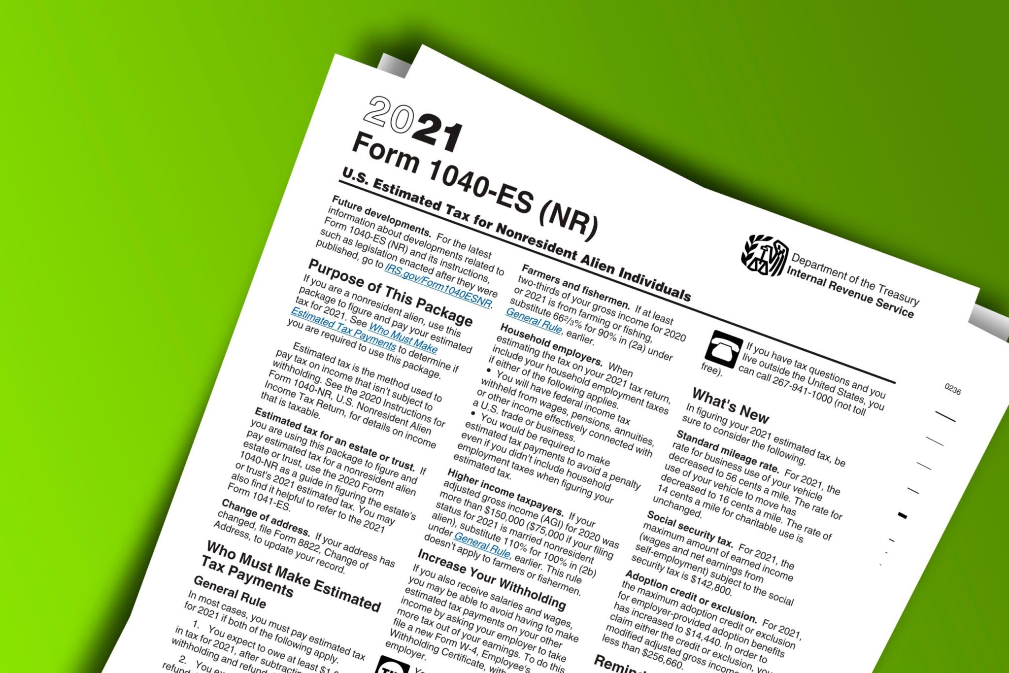 Form 1040-NR: Essential Tax Information for Non-Residents